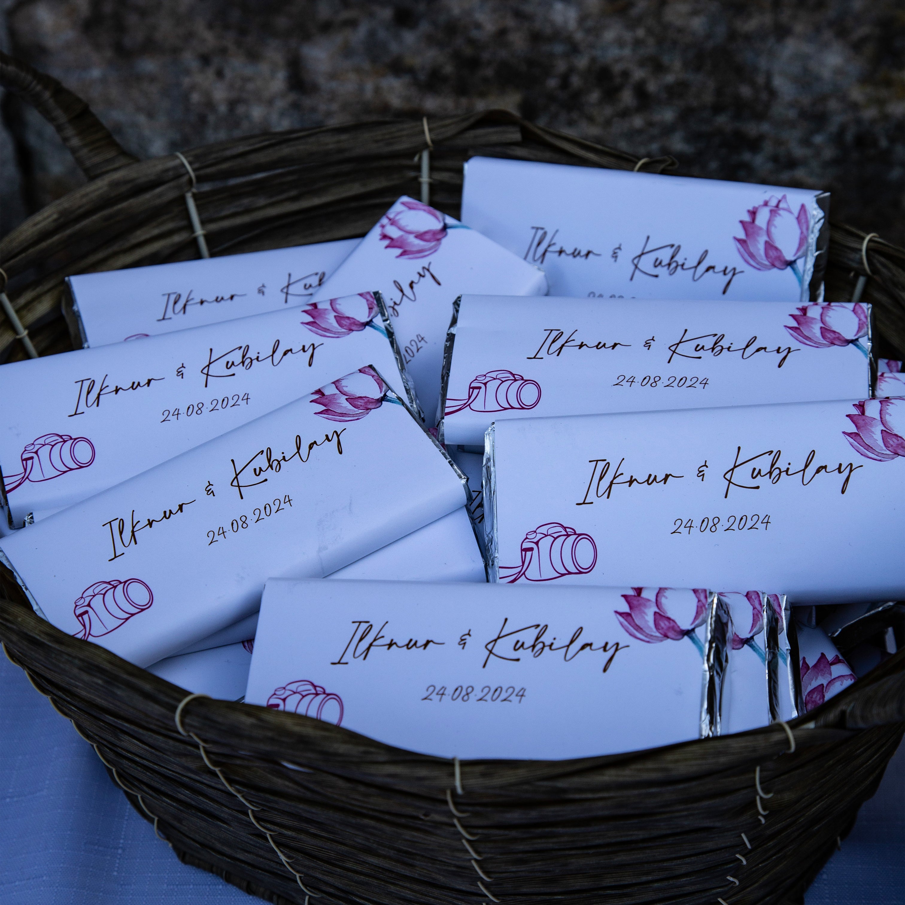 Customised Chocolate Labels